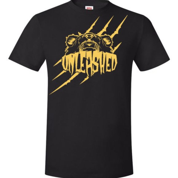 Shirts | Black Unleashed Tshirt | Poshmark